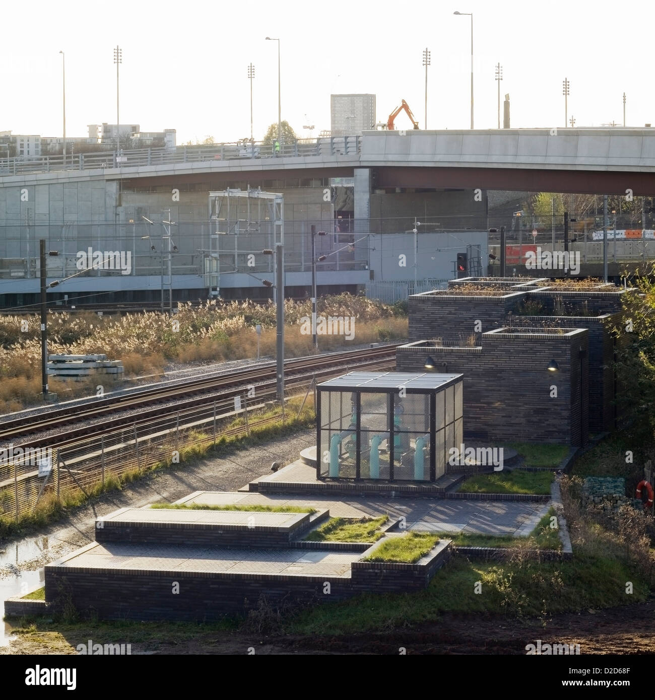 Stratford Box Pumping Station, London, United Kingdom. Architect: Lyall ...