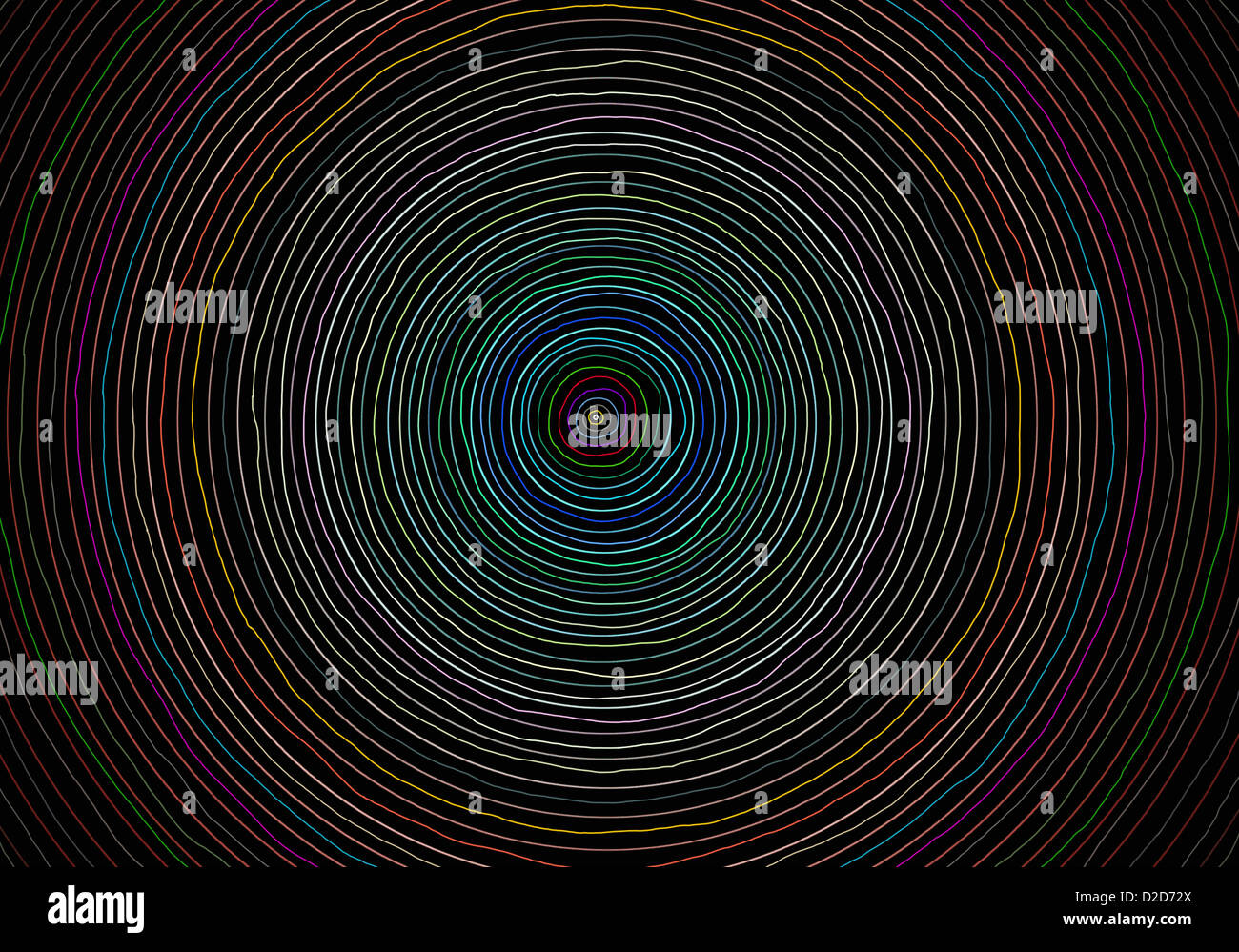 Diminishing circles hi-res stock photography and images - Alamy