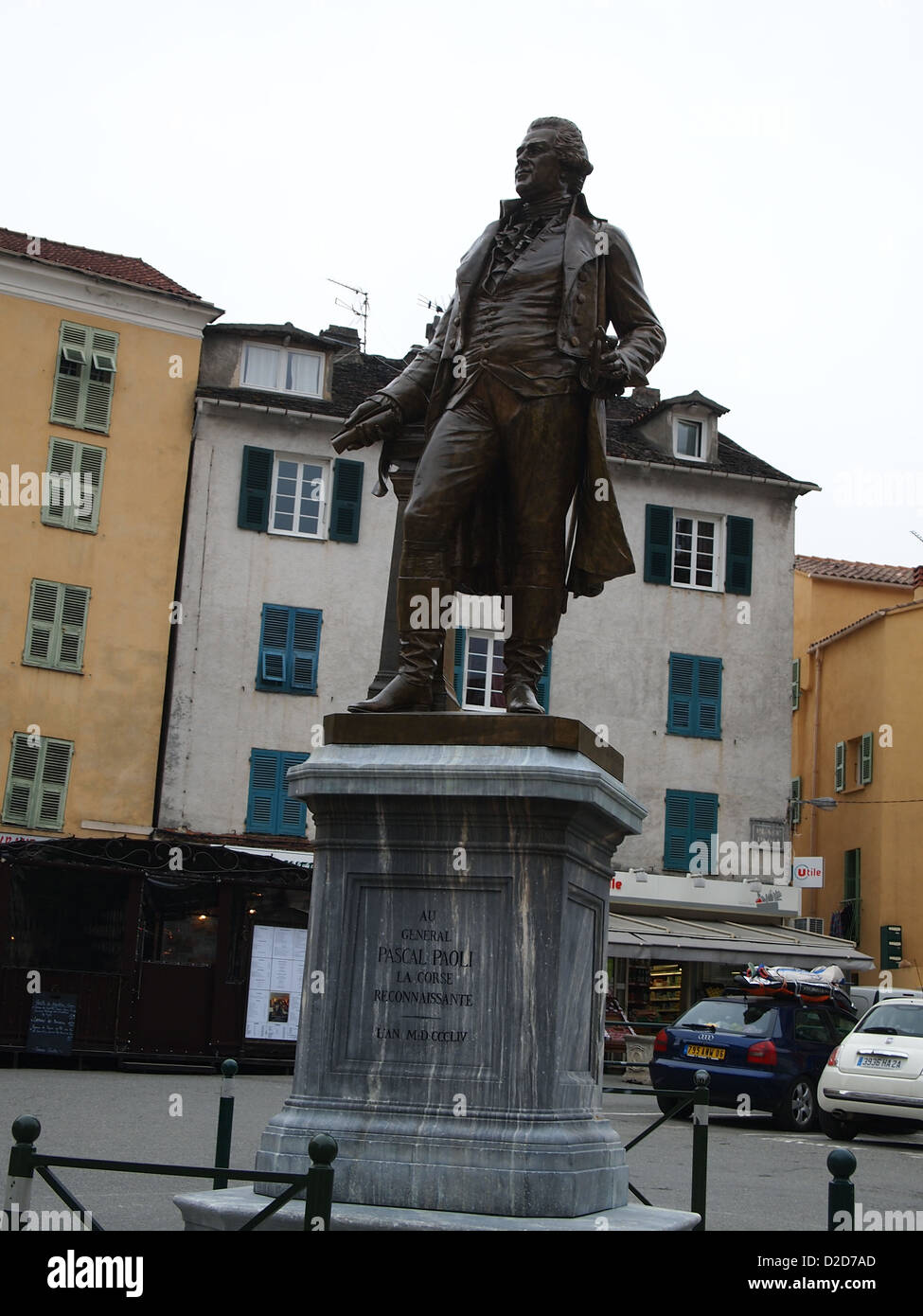 General Pascal Paoli Stock Photo - Alamy