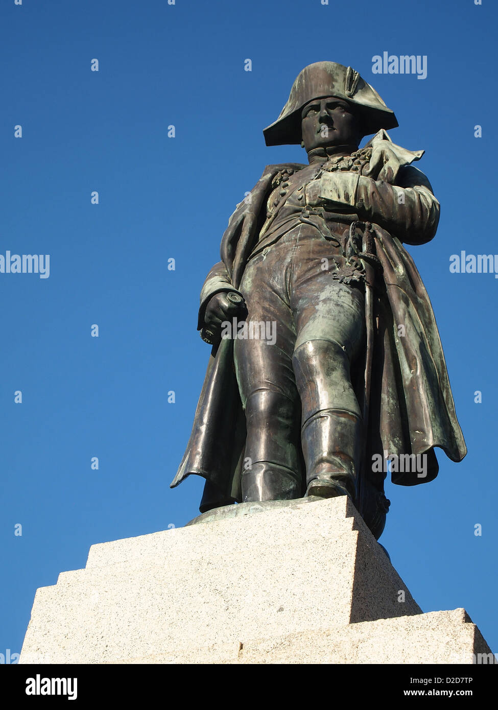 A close up high Napoleon Bonaparte statue Stock Photo - Alamy