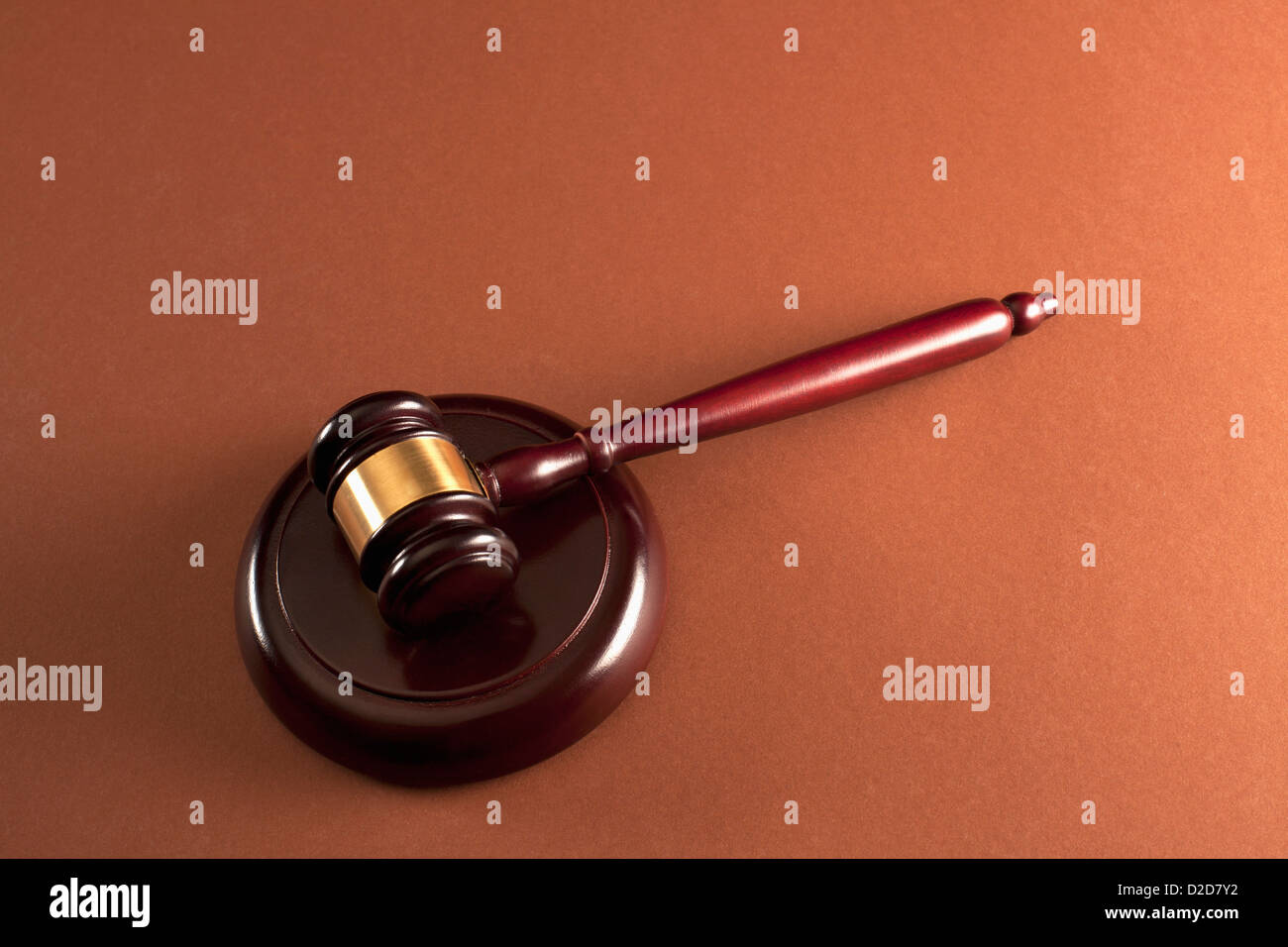 Gavel and sound block Stock Photo - Alamy