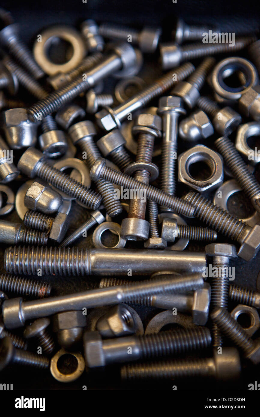 Nuts and Bolts Stock Photo - Alamy