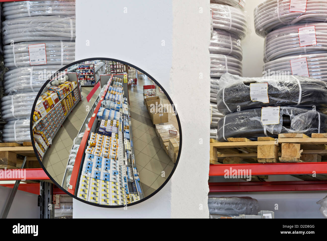 Convex mirror shop hi-res stock photography and images - Alamy