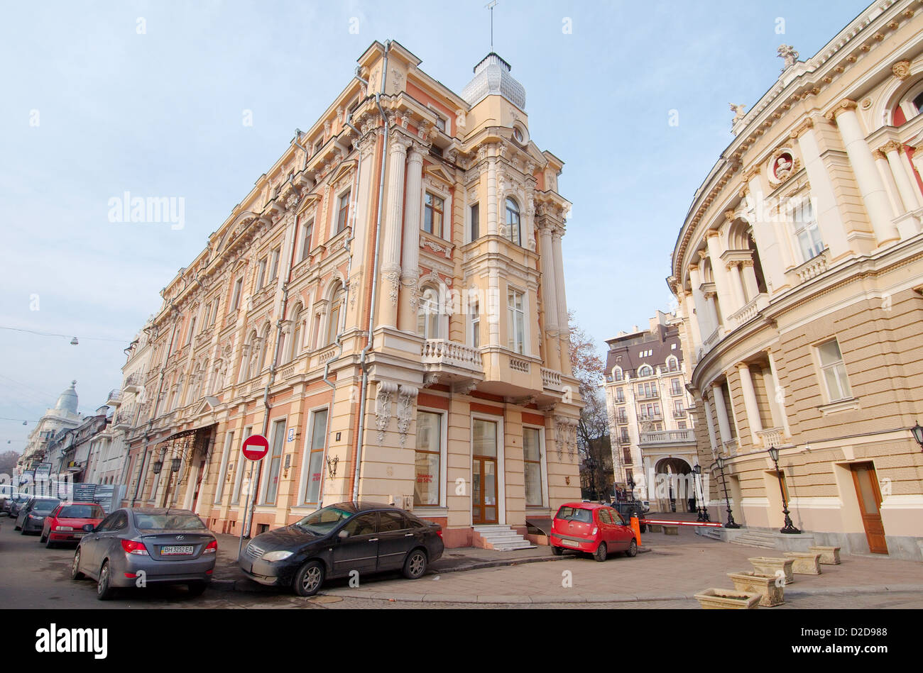 Historical building, Odessa, Ukraine, Europe Stock Photo - Alamy