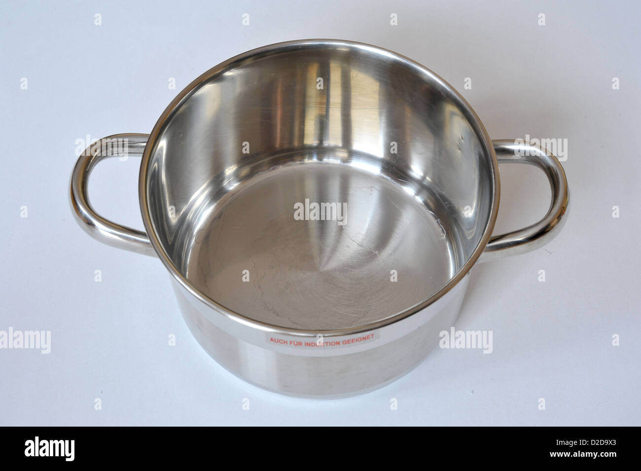 steel kitchen pot 2 Stock Photo - Alamy