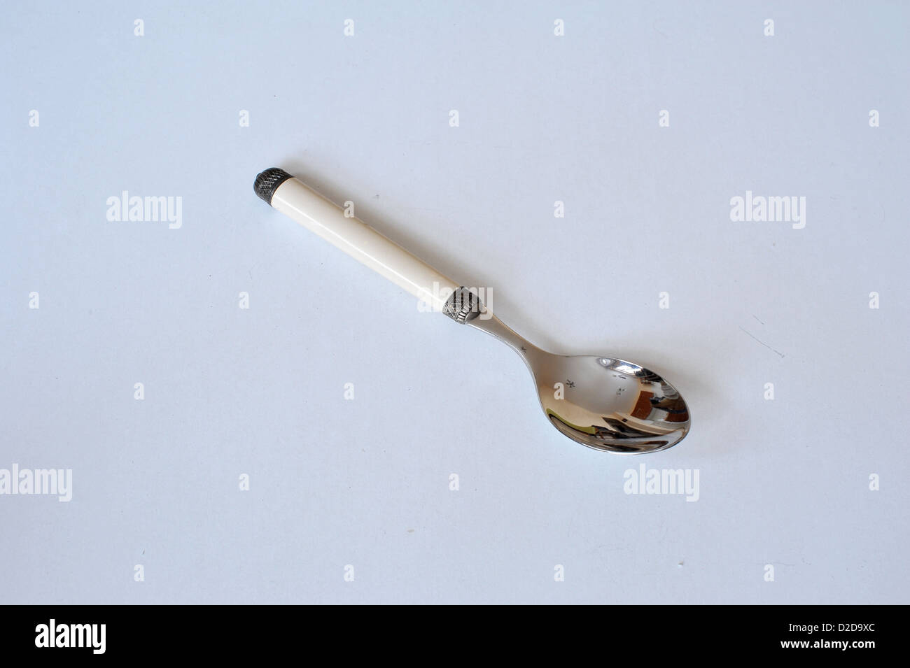 steel kitchen spoon Stock Photo - Alamy