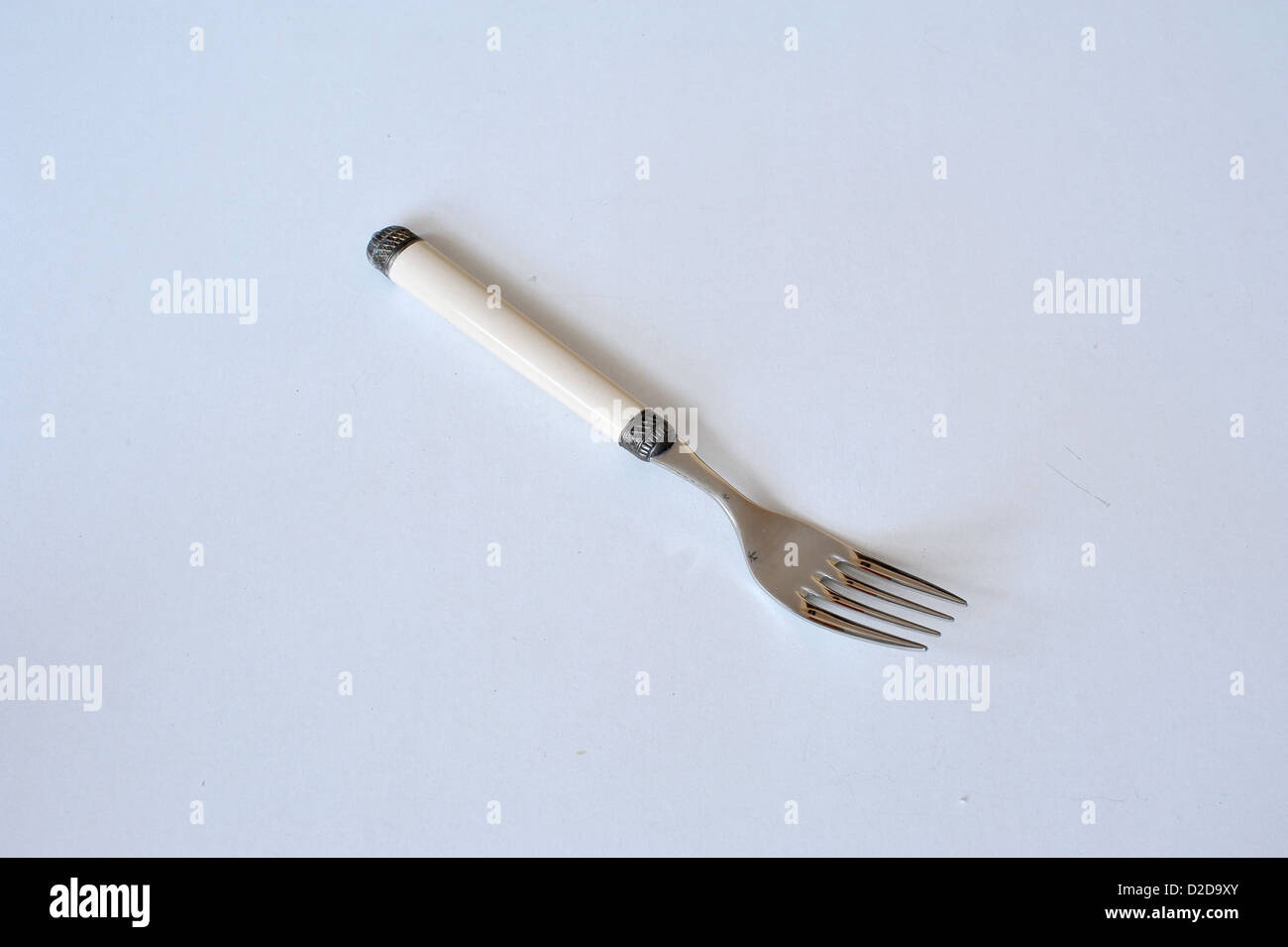 steel kitchen prong Stock Photo - Alamy