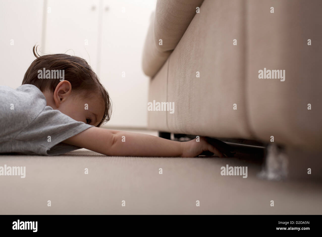 Searching under sofa hi-res stock photography and images - Alamy