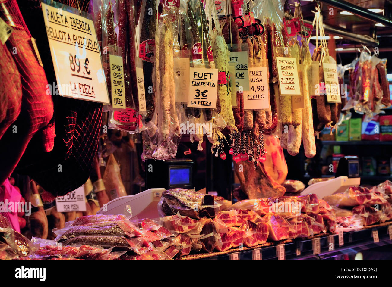 Jamon barcelona hi-res stock photography and images - Alamy