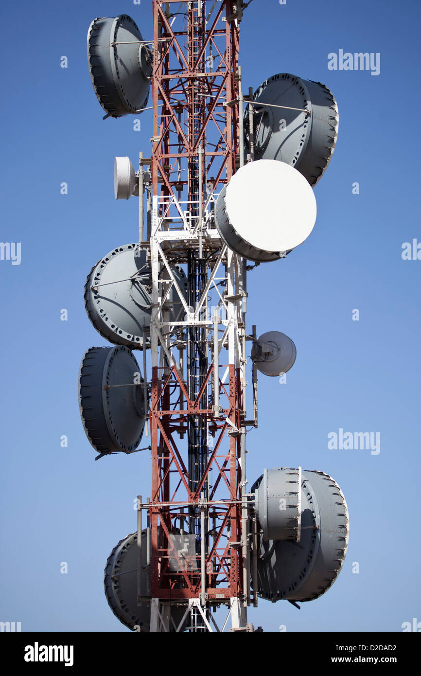 Communication technology built structure tower hi-res stock photography ...