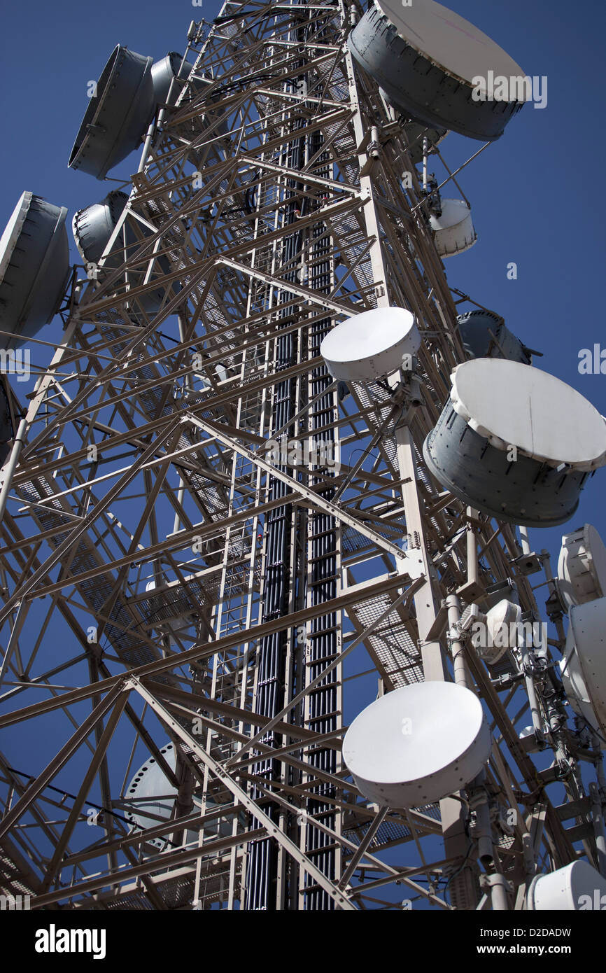 Wireless communication tower hi-res stock photography and images - Alamy