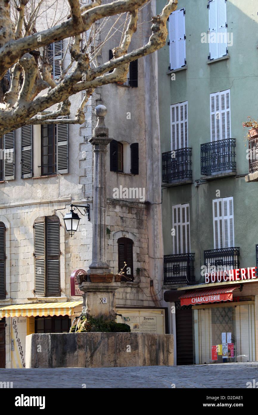 Picturesque Provence village of Bargemon Stock Photo - Alamy