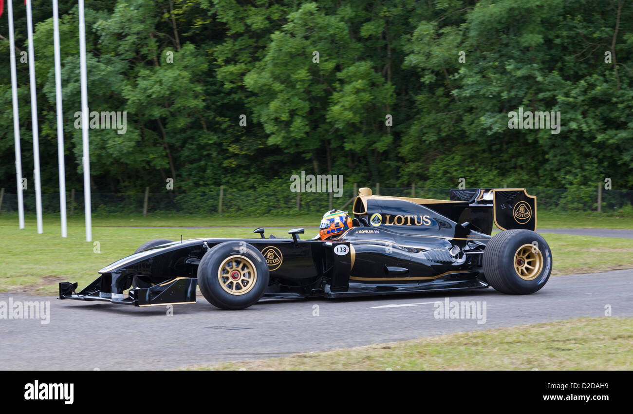 2010 Lotus-Cosworth Type 125 with driver Johnny Mowlem at the 2012 ...