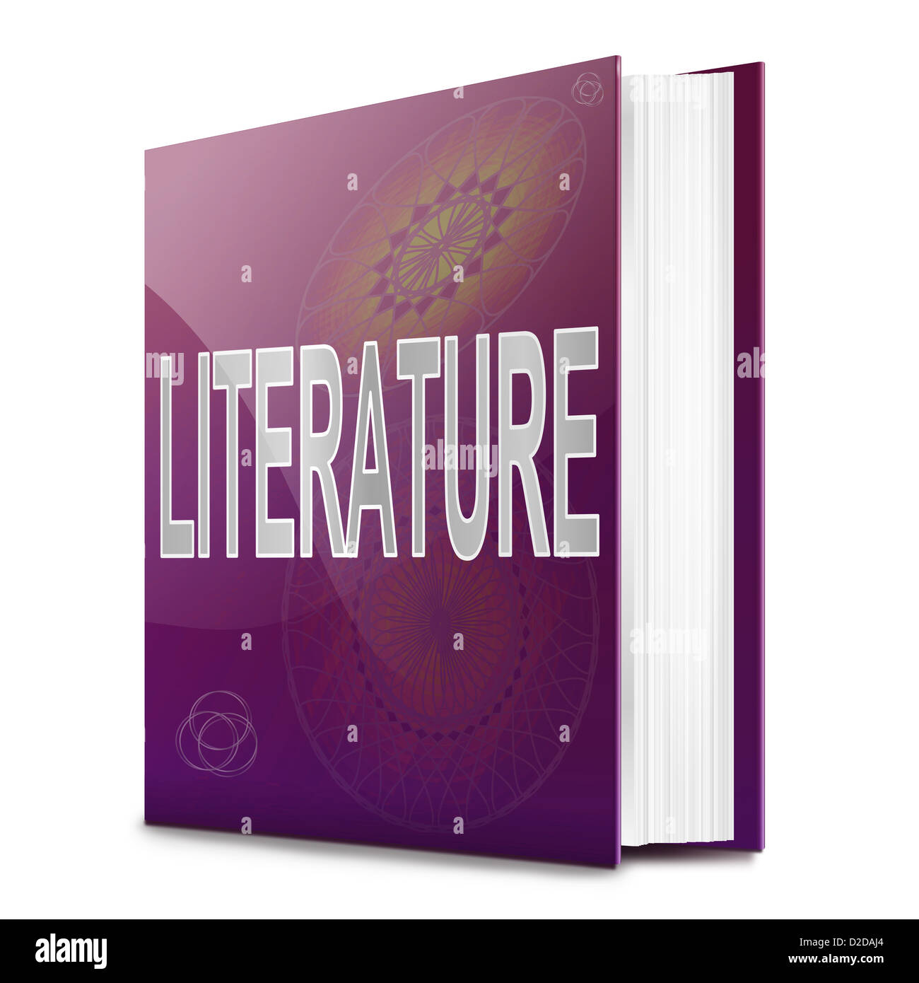 Literature text book Stock Photo - Alamy