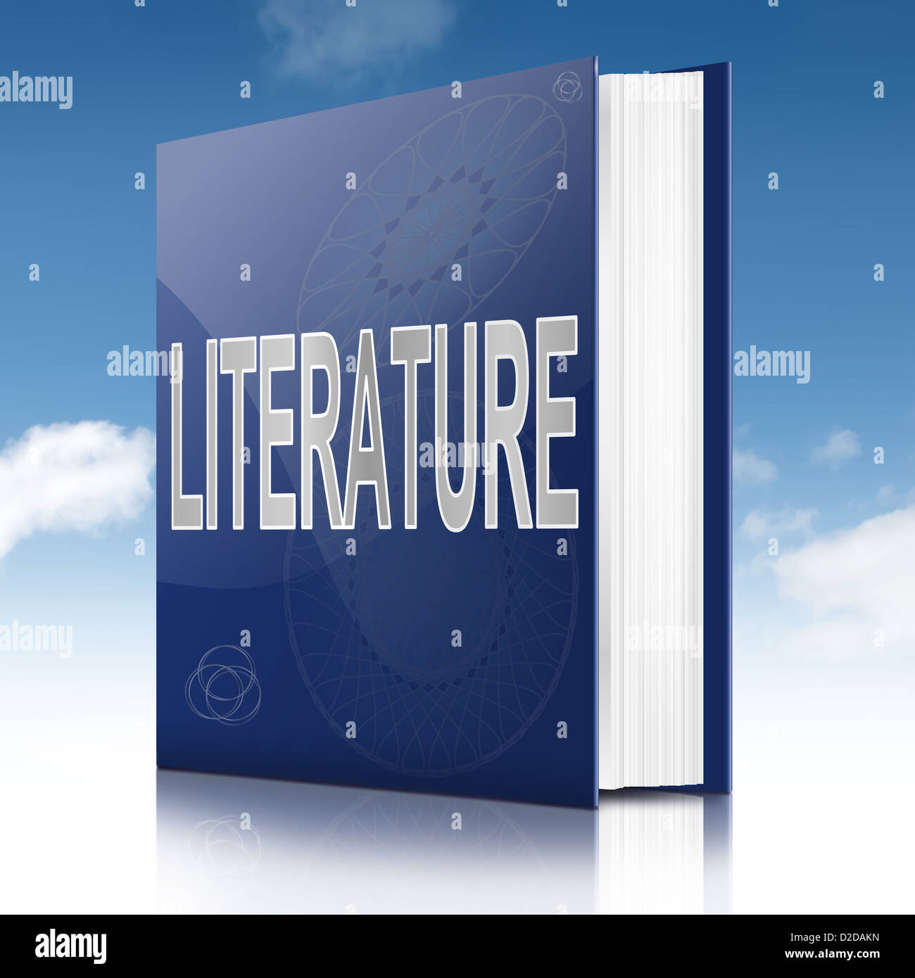 Literature text book Stock Photo - Alamy