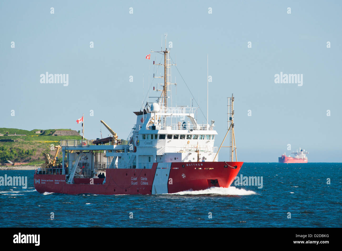 CCGS Matthew is a hydrographic survey ship with the Canadian Coast ...