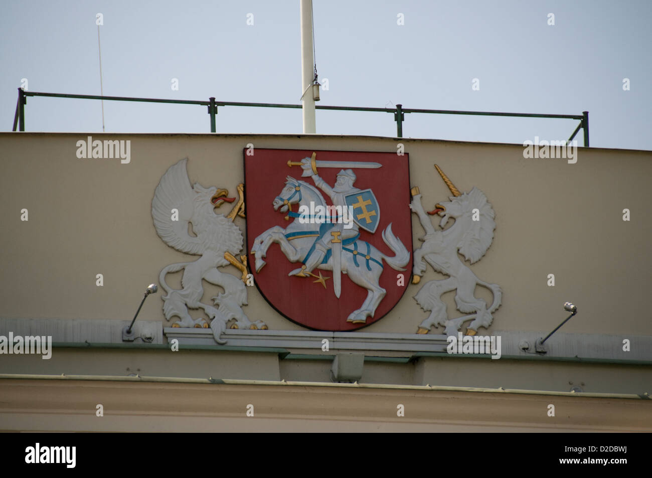 Lithuanian government logo hi-res stock photography and images - Alamy