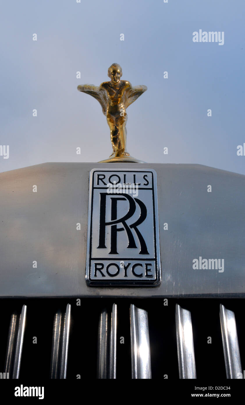 1978 Rolls Royce Silver Shadow II classic luxury car flying lady and RR ...