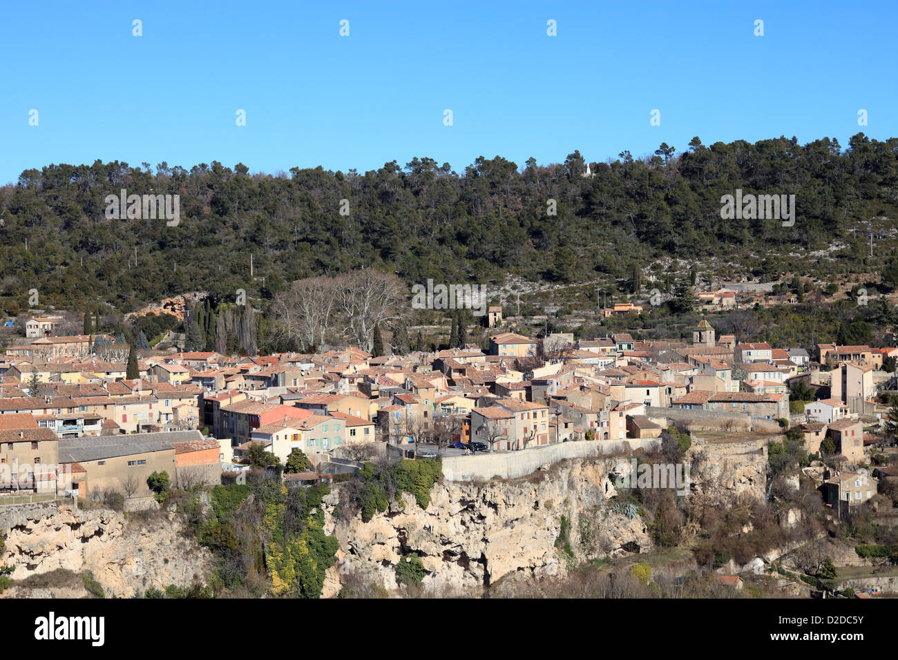 Picturesque Provence village of Varages Stock Photo - Alamy