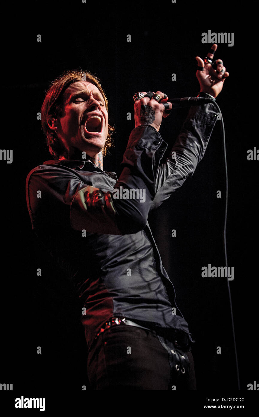 Jan. 19, 2013 - Toronto, Ontario, Canada - Lead singer JOSH TODD of ...