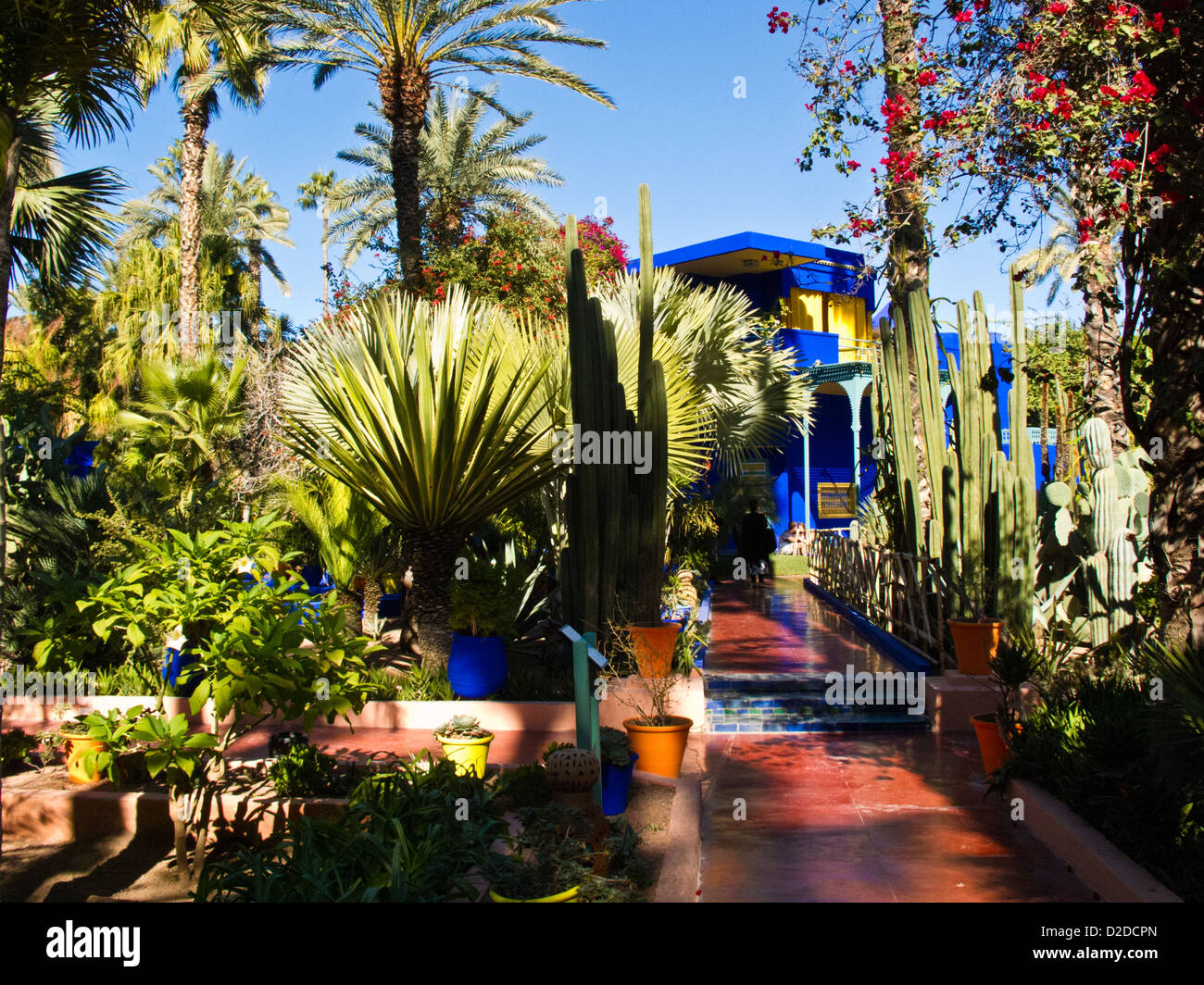 Jardin majorelle marrakech hi-res stock photography and images - Alamy