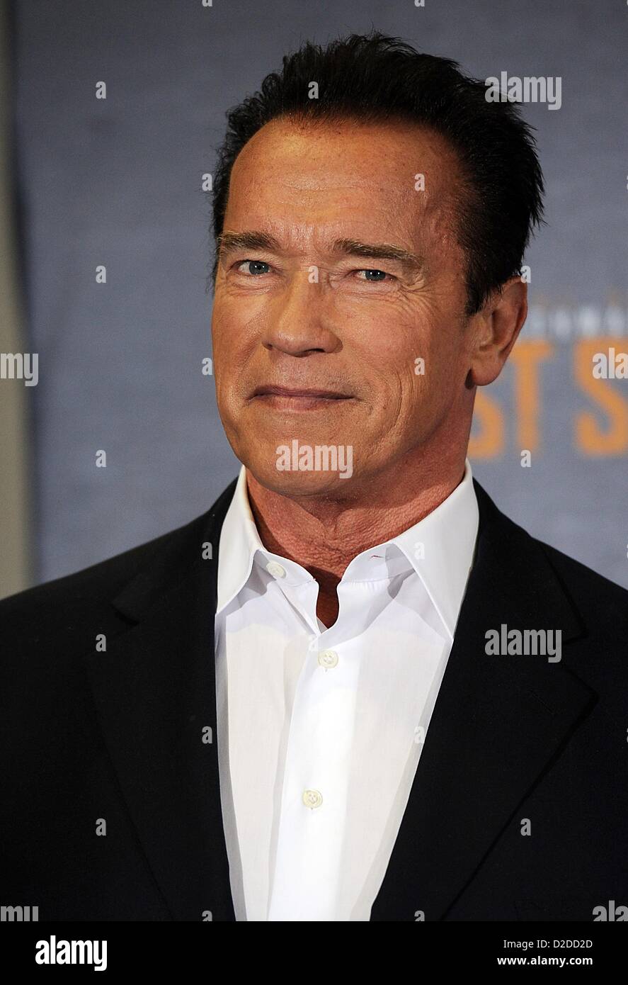 Arnold Schwarzenegger poses at the photo session prior to the ...