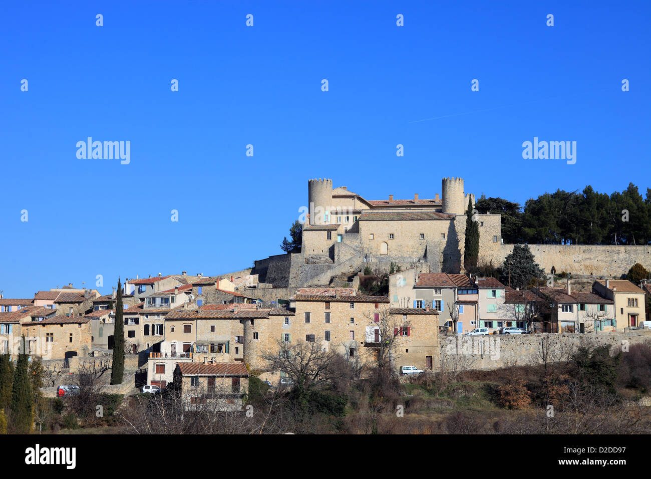 The village of Mirabeau Stock Photo - Alamy