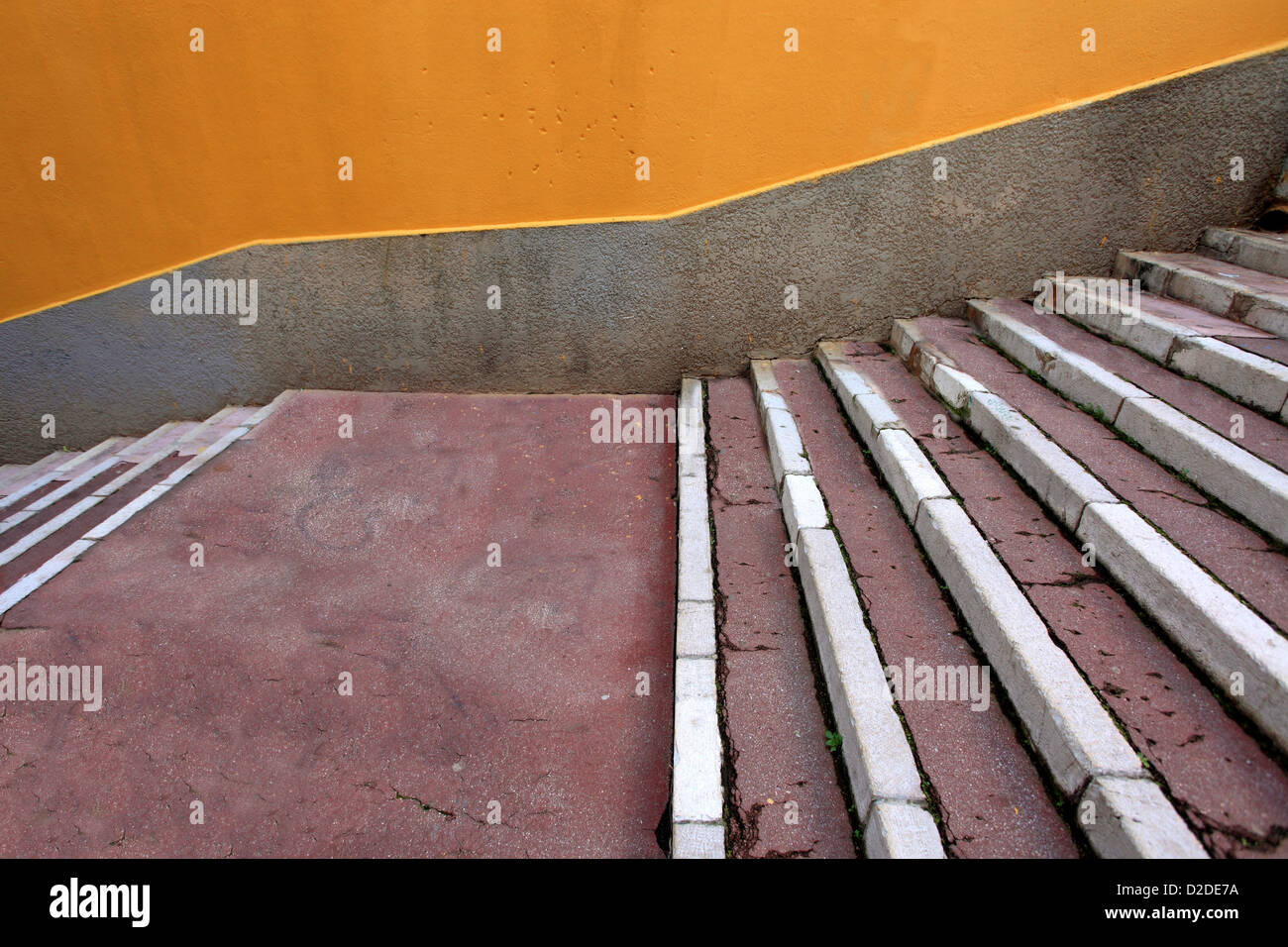 Stairs in the old town of Nice Stock Photo - Alamy