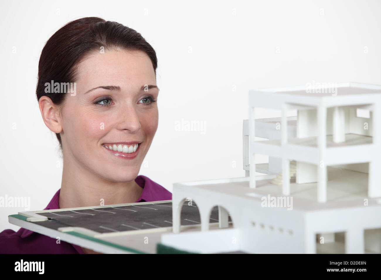 A female architect Stock Photo - Alamy