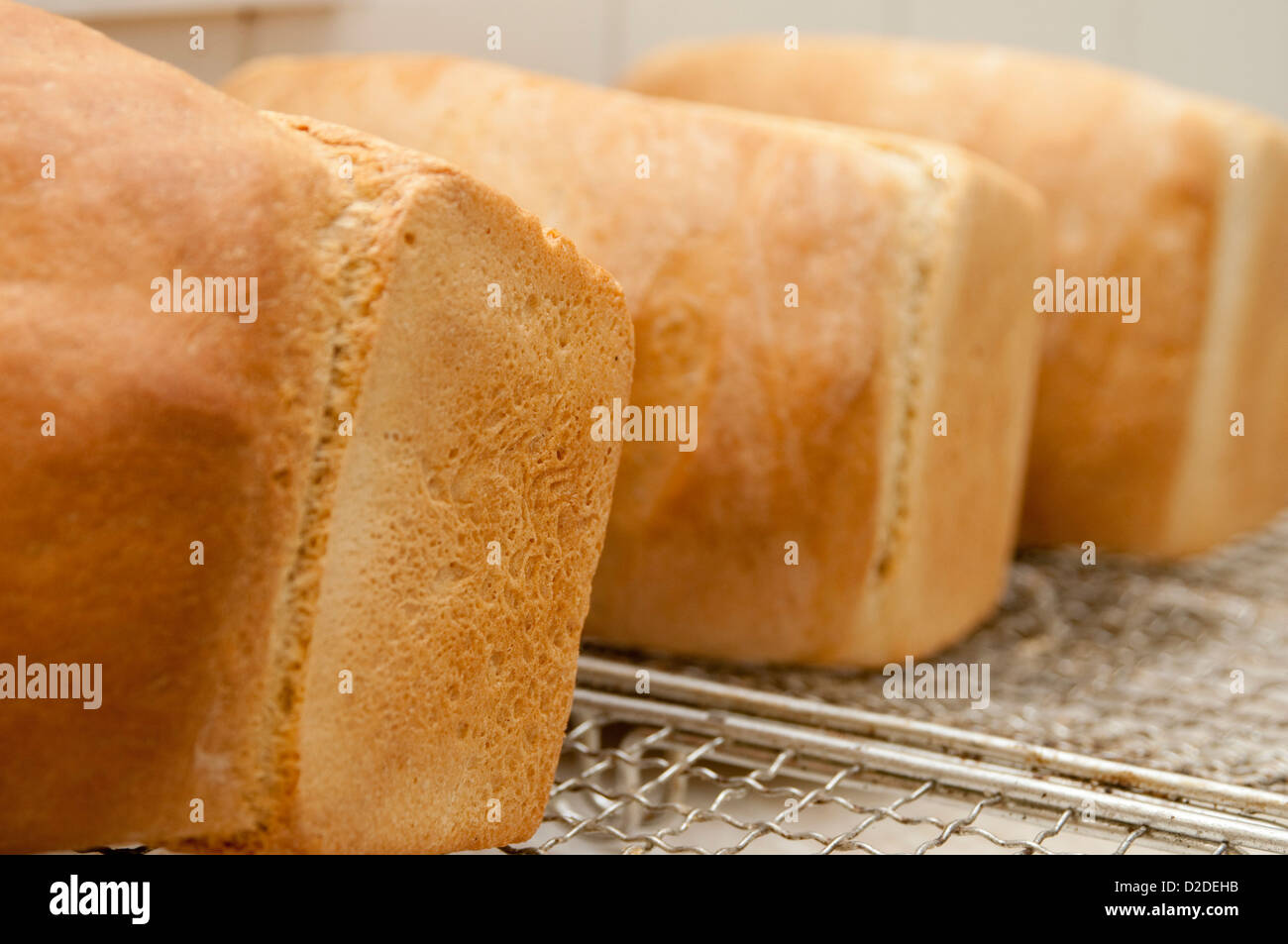Making and baking bread Stock Photo - Alamy