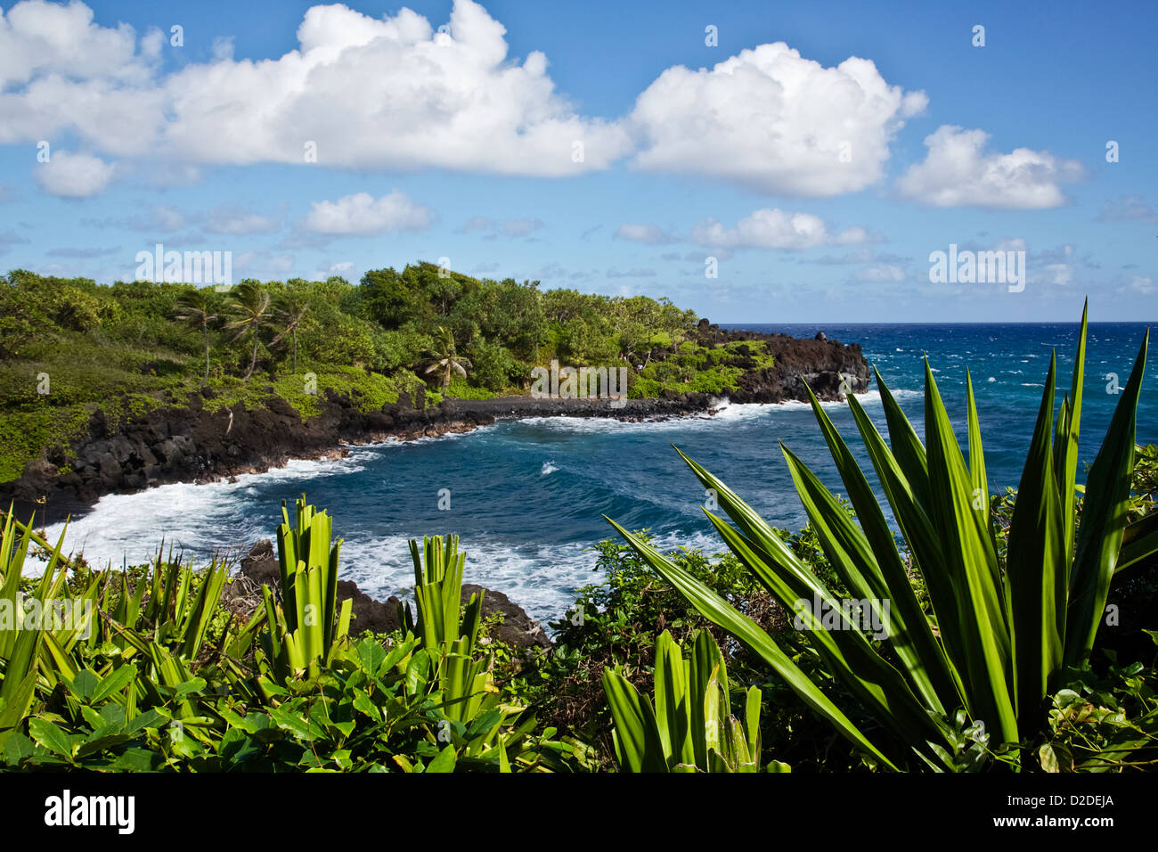 Wai'anapanapa State Park Stock Photo - Alamy