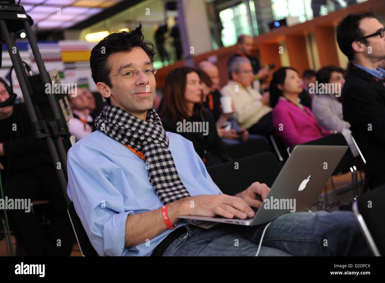MUNICH/GERMANY - JANUARY 21: Kevin Slavin attends the Digital Life ...