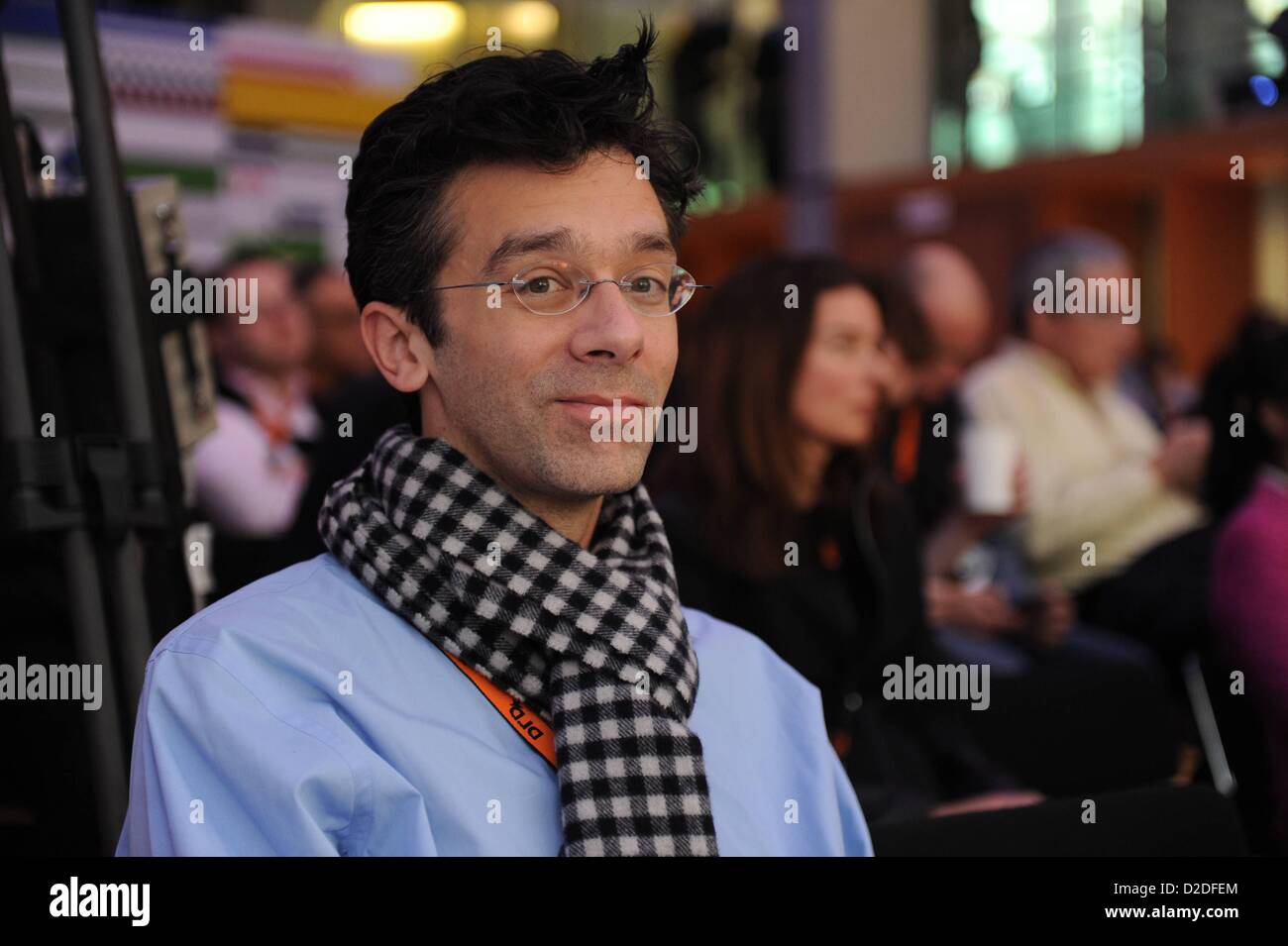 MUNICH/GERMANY - JANUARY 21: Kevin Slavin attends the Digital Life ...