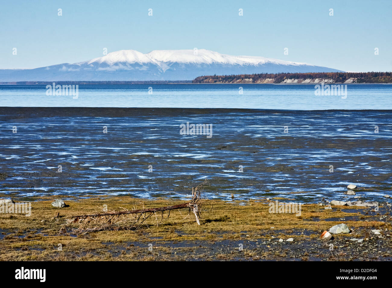 Alaska's Mount Susitna Stock Photo - Alamy