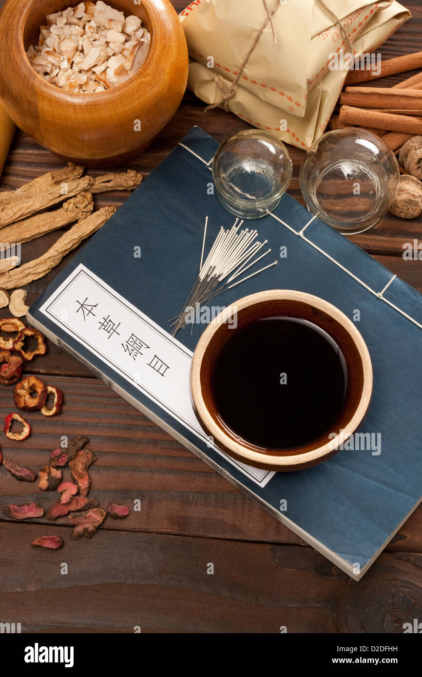 Traditional Chinese herbal medicine therapy with ancient Chinese ...