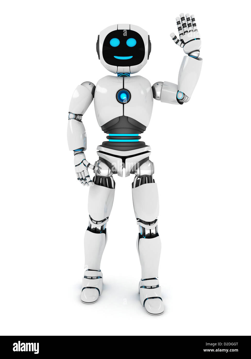 greetings from the AI (done in 3d Stock Photo - Alamy