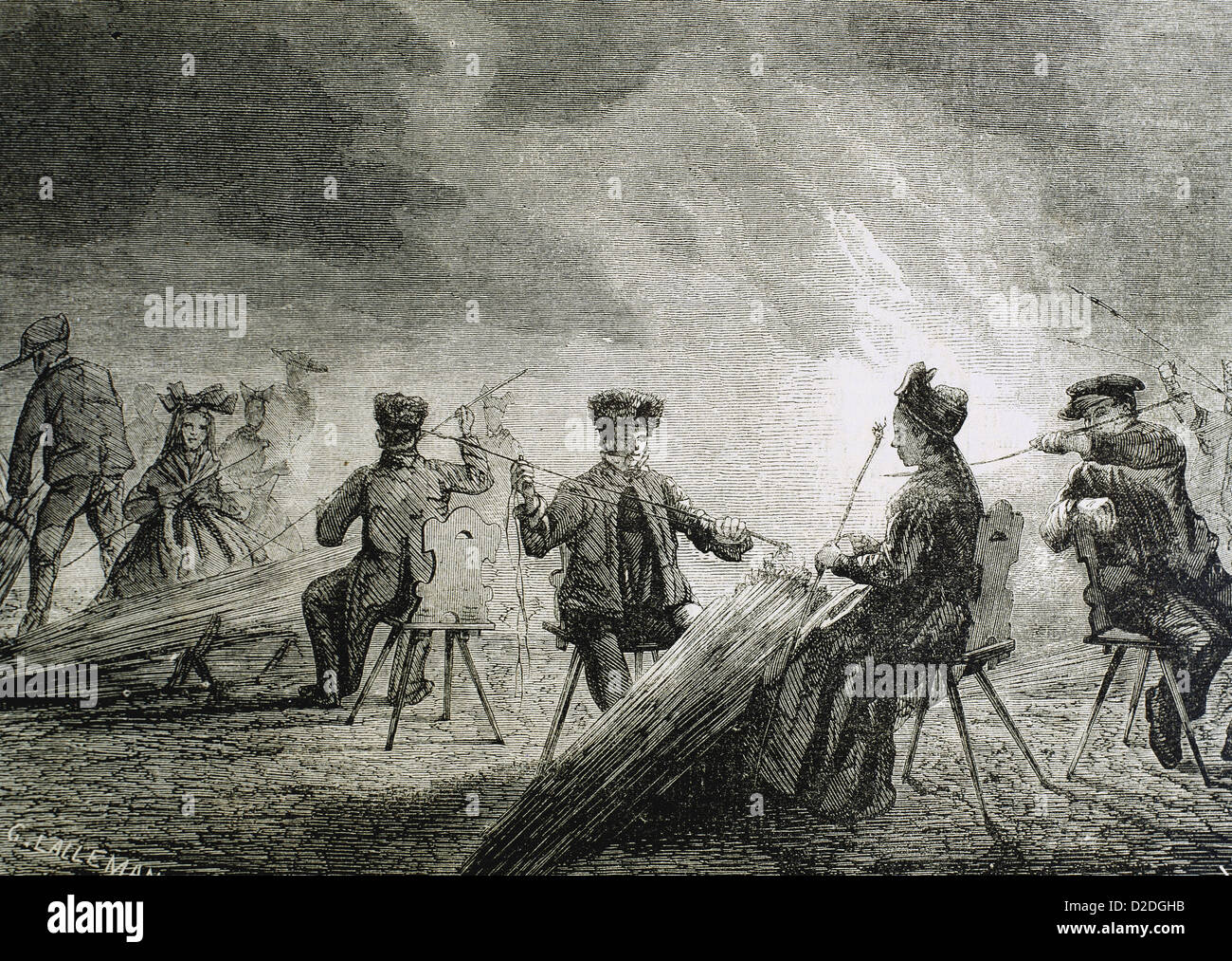 Peasants working hi-res stock photography and images - Alamy