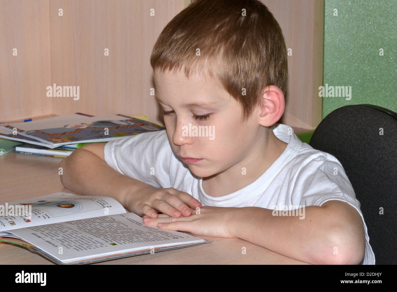 The boy does homework Stock Photo - Alamy The boy does homework Stock Photo - Alamy