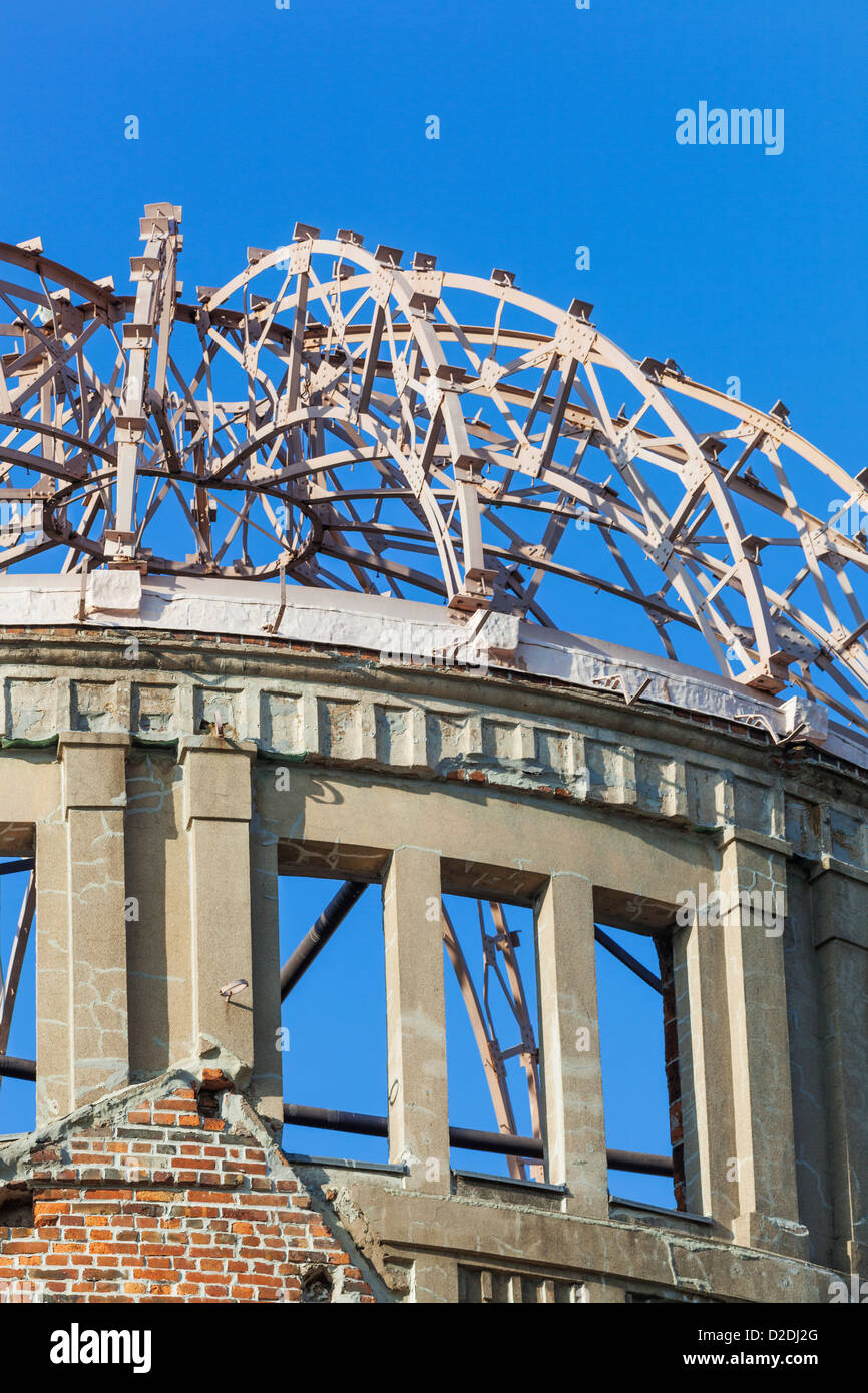 Japan, Kyushu, Hiroshima, Peace Memorial Park, A-Bomb Dome Stock Photo ...