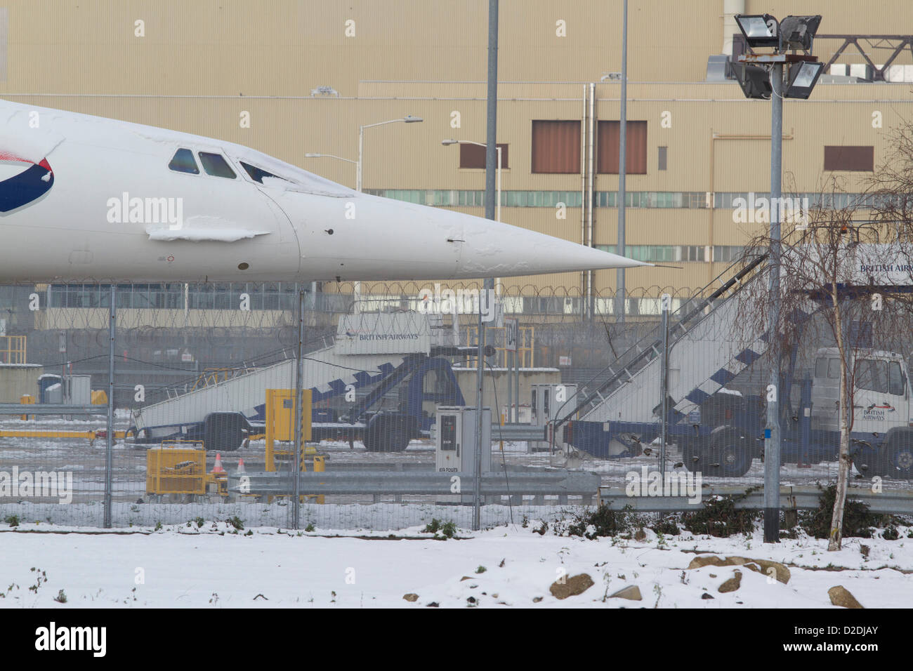 Snow hit london in january hi-res stock photography and images - Alamy