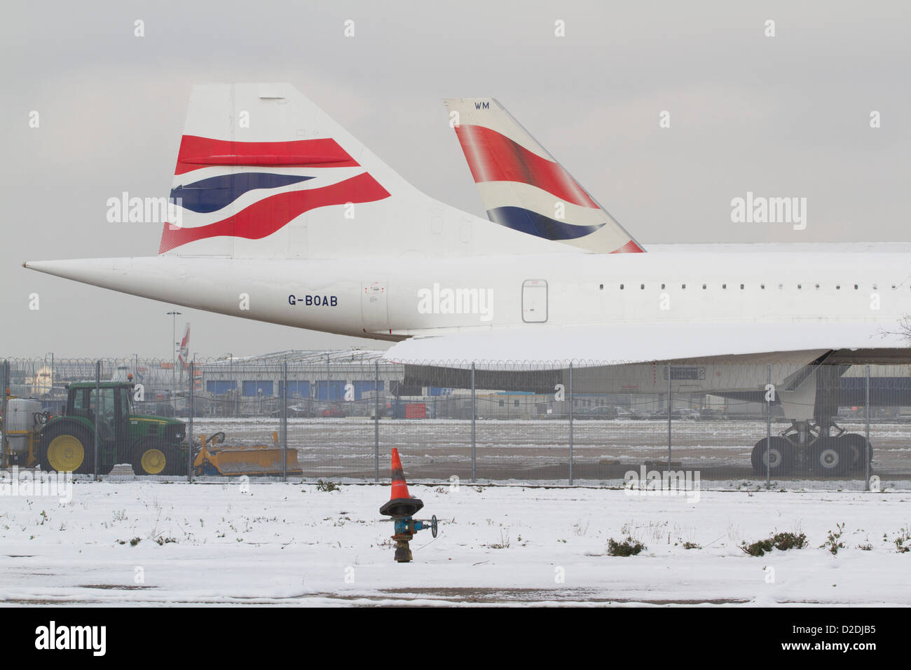 Snow hit london in january hi-res stock photography and images - Alamy