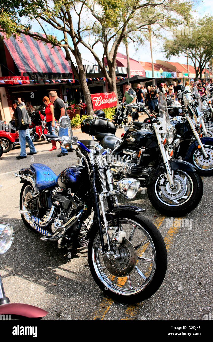 Thunder in the Bay motorcycle event in Sarasota Florida Stock Photo - Alamy