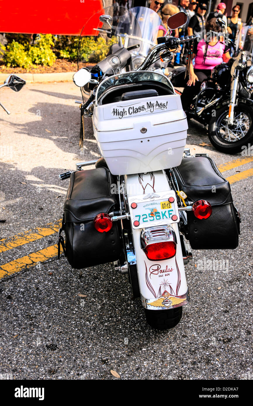 Thunder in the Bay motorcycle event in Sarasota Florida Stock Photo - Alamy