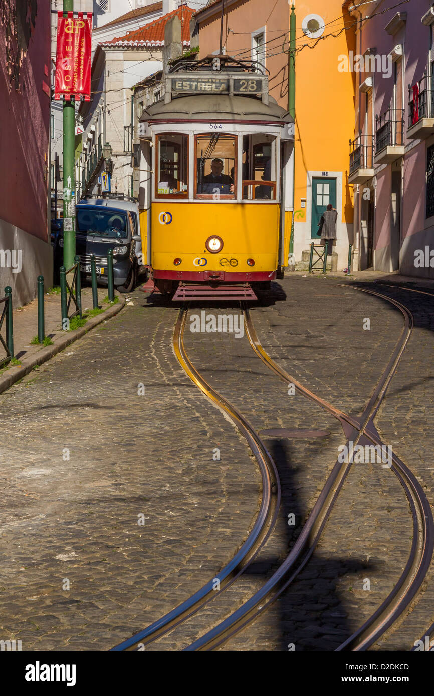 Tram Lisbon Streets