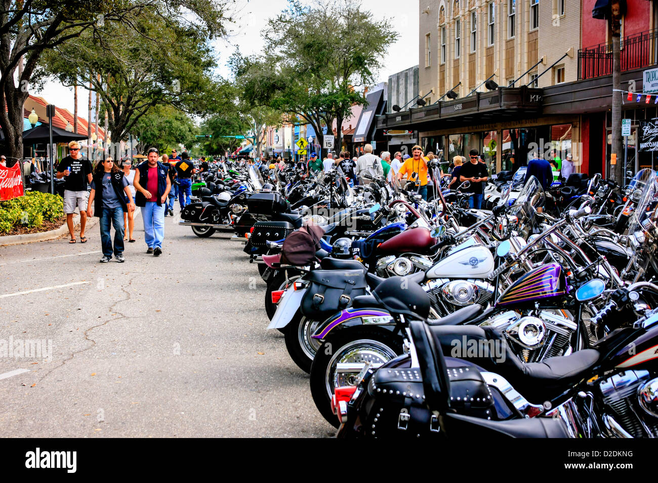 Thunder in the Bay motorcycle event in Sarasota Florida Stock Photo - Alamy