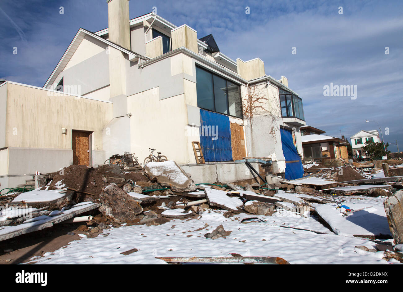 Superstorm sandy damage hi-res stock photography and images - Alamy