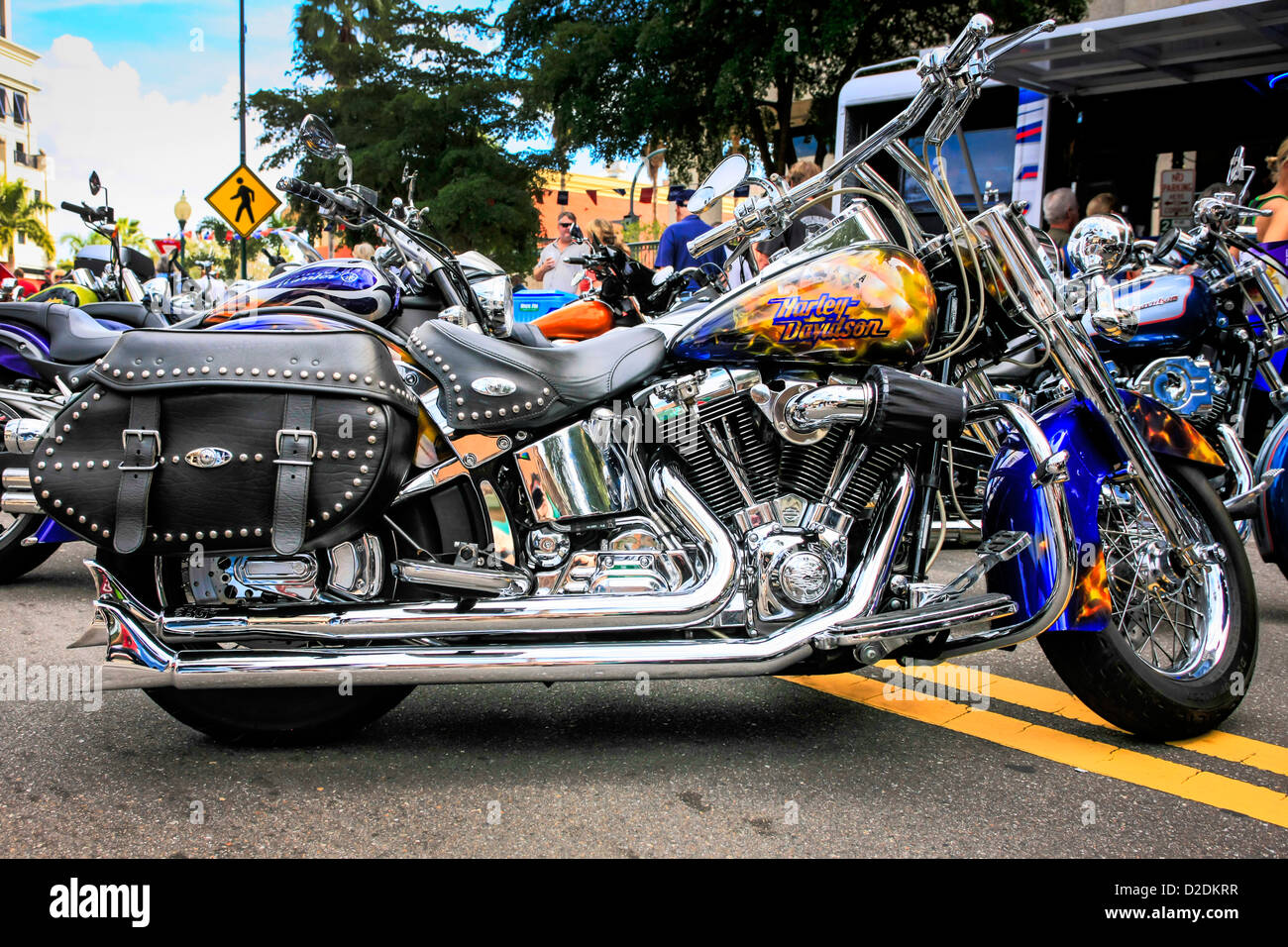 Thunder in the Bay motorcycle event in Sarasota Florida Stock Photo - Alamy