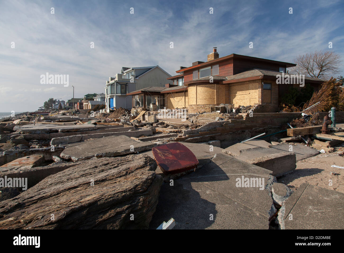 Superstorm sandy damage hi-res stock photography and images - Alamy