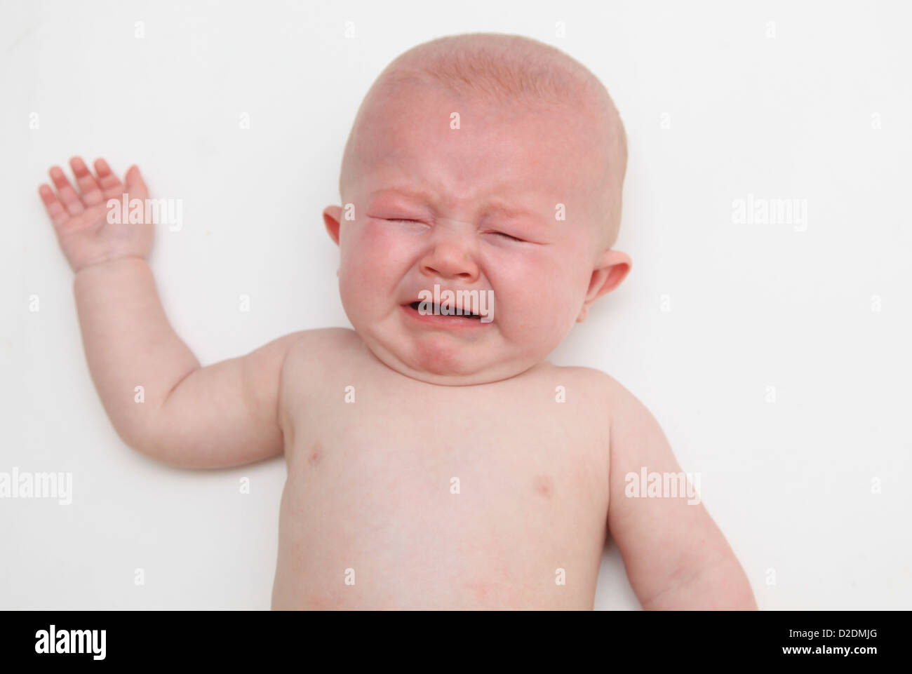 Crying baby with parents hi-res stock photography and images - Alamy