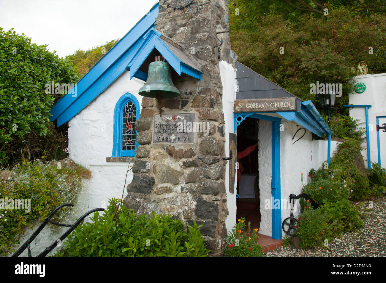 St Gobban's Church, the smallest church in Ireland, Portbraddan ...